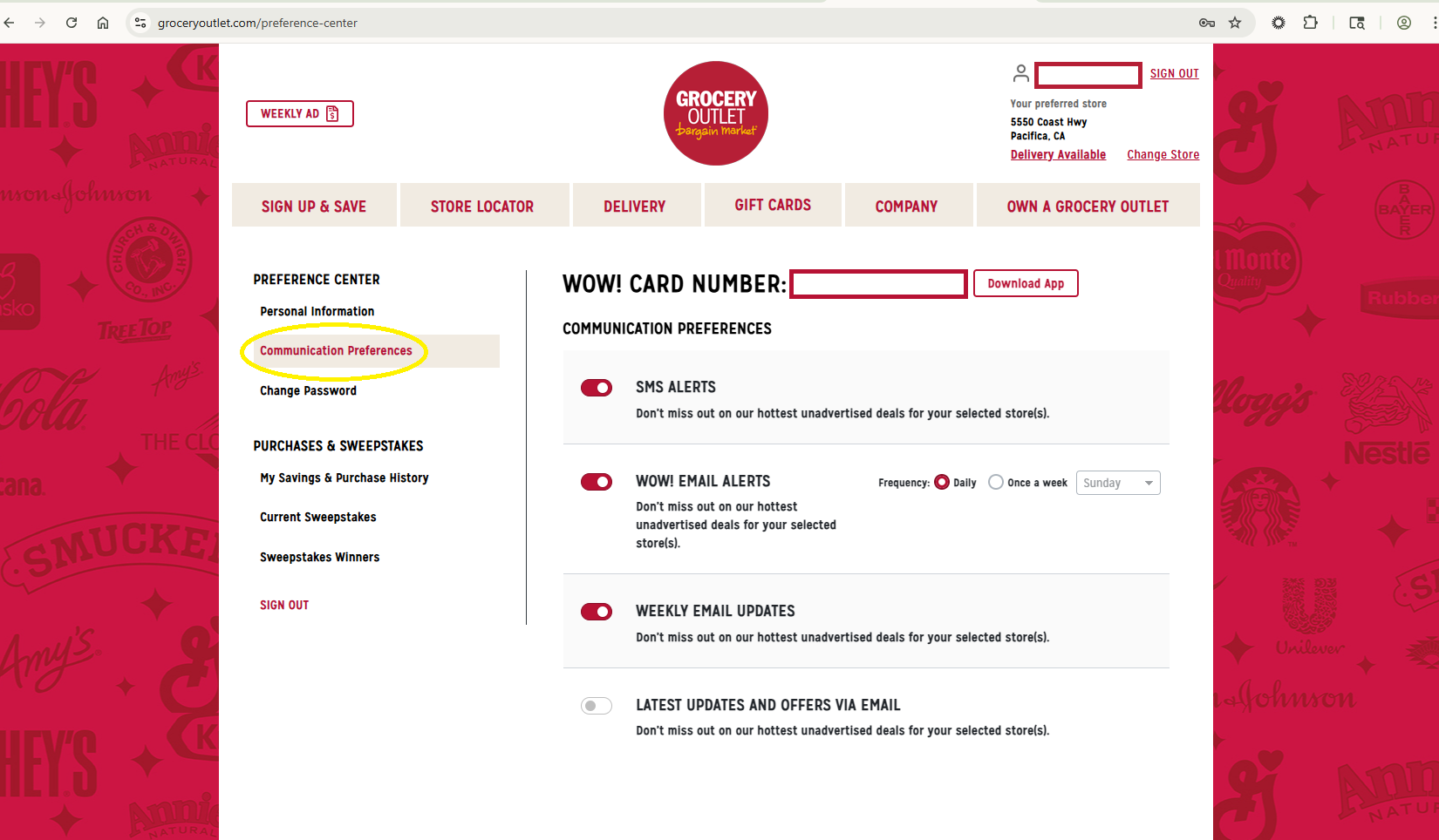What are WOW! Alerts and how do I sign up? – Grocery Outlet Help Center